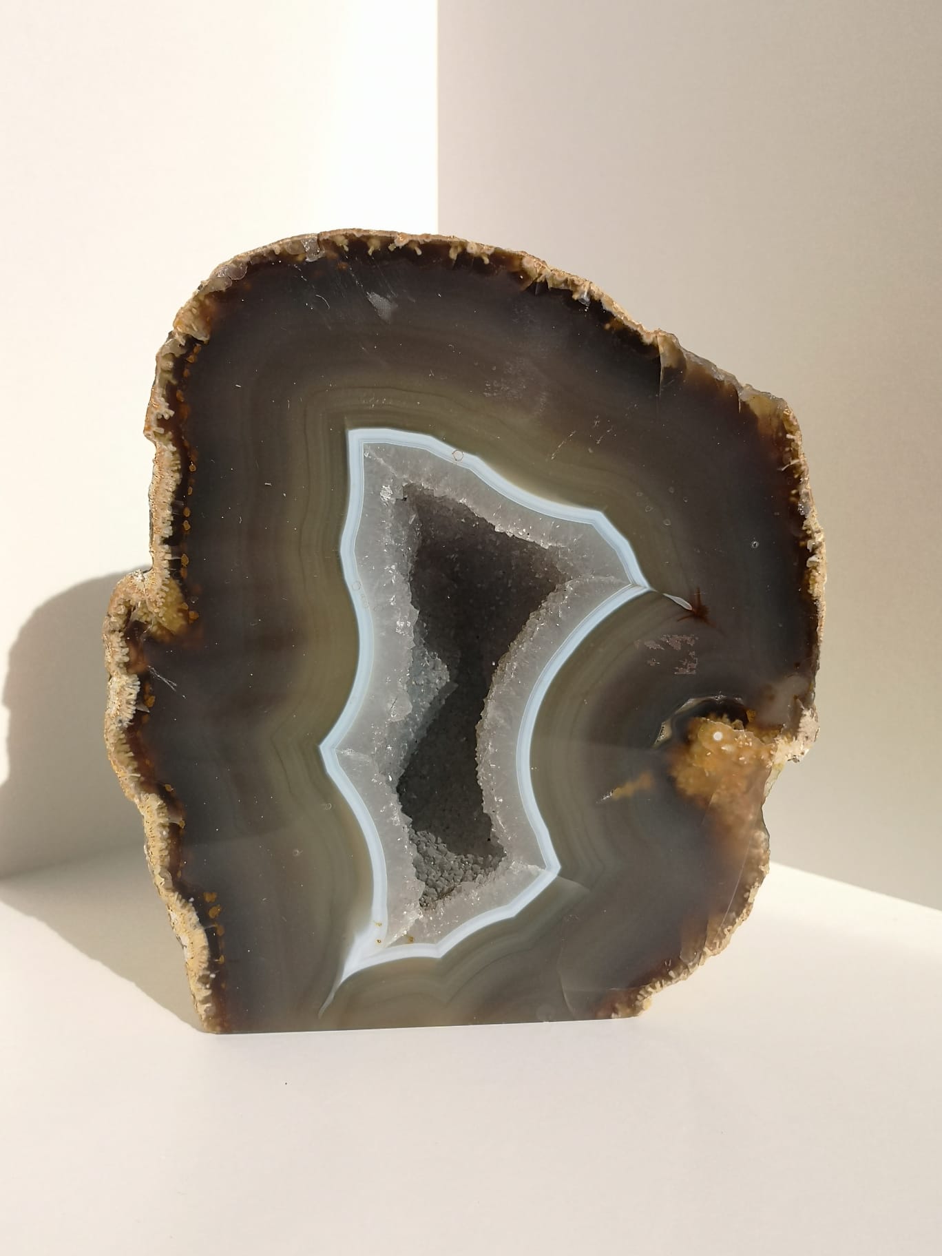 Geodo de Ágata - Pura Terra